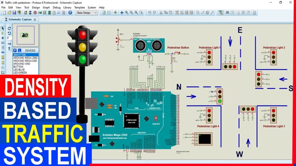 Density Based Traffic Control System | Smart Traffic Light System Using Arduino | Traffic Signal ...